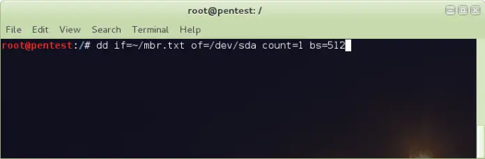 How To Backup Mbr To An External Hard Drive In Linux Computingforgeeks