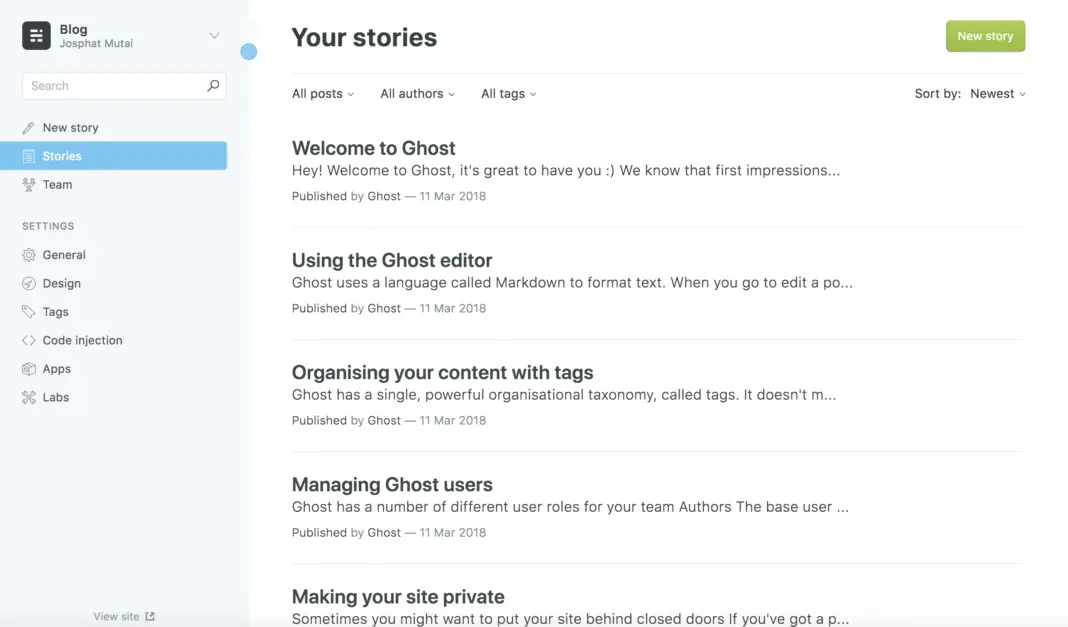 How To Install Ghost Cms On Debian 121110 Computingforgeeks 6930