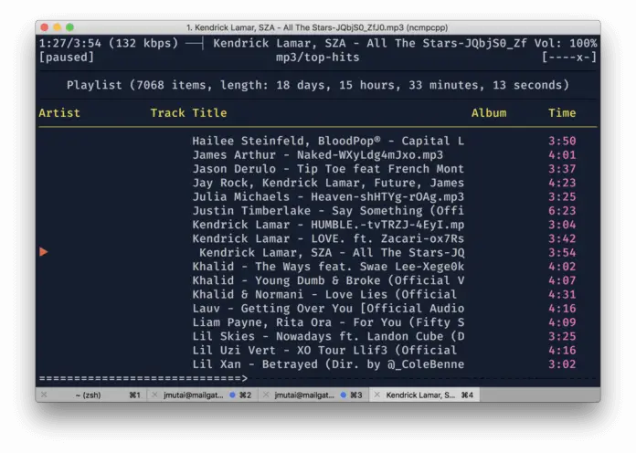 Install And Configure Mpd And Ncmpcpp On Macos Computingforgeeks