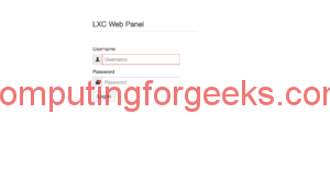 Install LXC and LXC UI on Ubuntu 24.04|22.04|20.04 | ComputingForGeeks