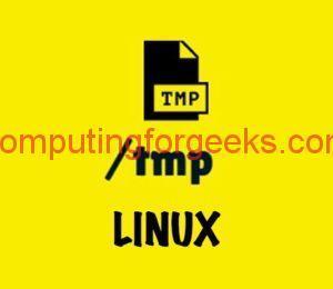How To Mount /tmp on a separate partition in Linux | ComputingForGeeks