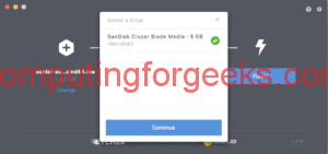 Create Windows / Linux bootable USB using Etcher | ComputingForGeeks