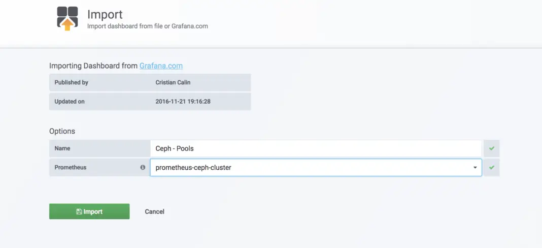 Monitoring Ceph Cluster with Prometheus and Grafana | ComputingForGeeks