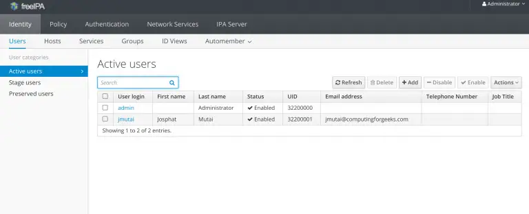 How To Configure Freeipa Client On Ubuntu Centos 7 Computingforgeeks 6869