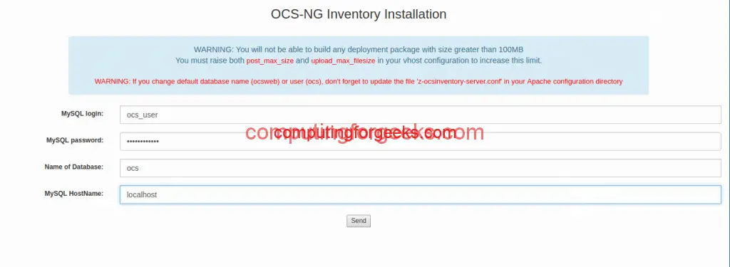 How To Install OCS Inventory Server on Debian 11/10/9 | ComputingForGeeks