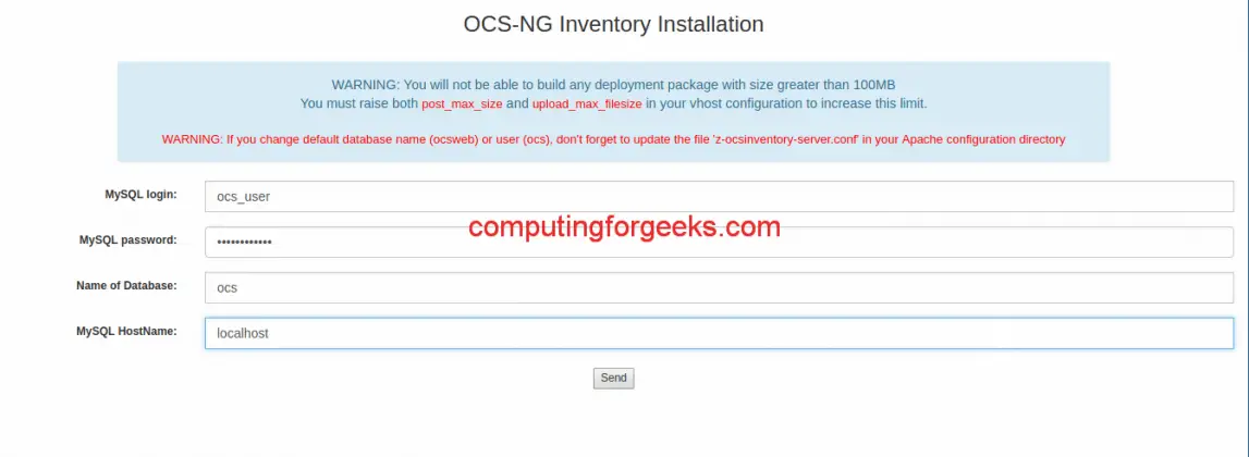 Install OCS Inventory on Ubuntu 22.04|20.04|18.04 | ComputingForGeeks