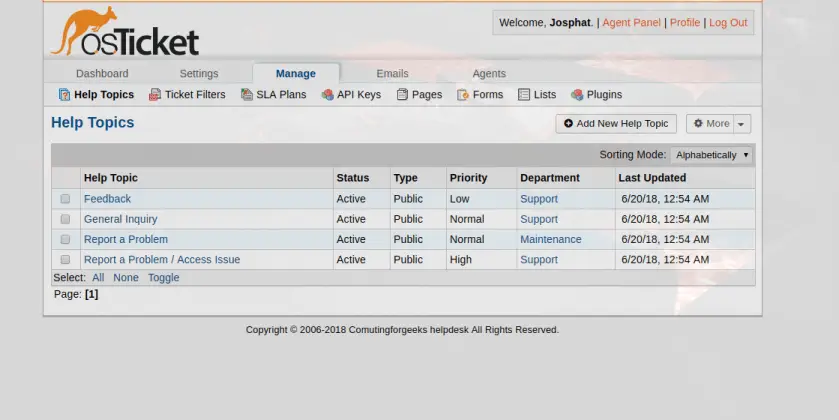 Install Osticket On Centos 8 Rhel 8 Oracle Linux 8 Computingforgeeks