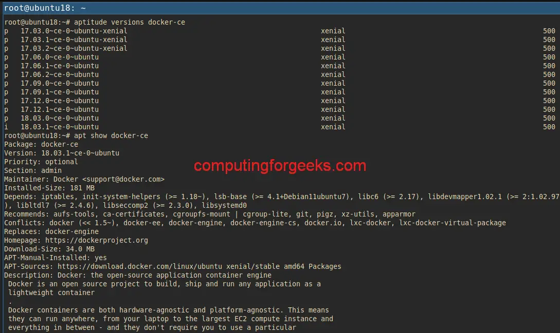 How To Check Version Of Installed Package On Ubuntu And Debian 