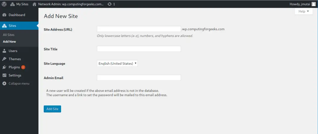 Set up WordPress Multisite on Ubuntu 24.04|22.04|20.04 | ComputingForGeeks