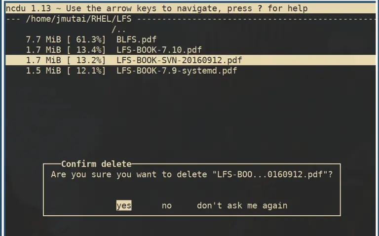 How To Analyze Disk Usage On Linux Using Ncdu Computingforgeeks 5688