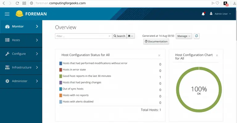 Install and Configure Foreman 3.x on Debian 11 | ComputingForGeeks