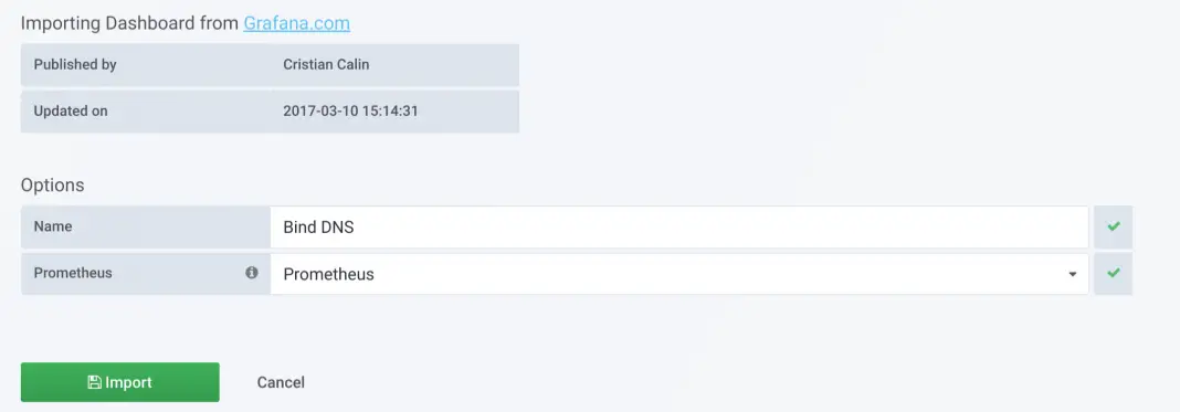 Monitor BIND DNS server with Prometheus and Grafana | ComputingForGeeks
