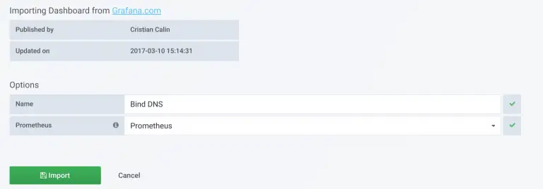 Monitor BIND DNS server with Prometheus and Grafana | ComputingForGeeks