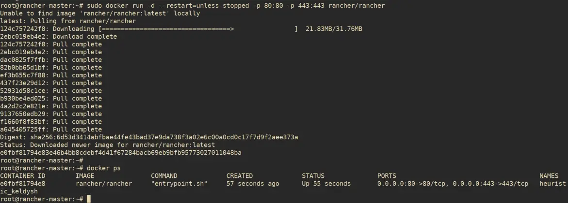 How to Install and use Rancher 2 on Ubuntu 18.04 to manage containers ...