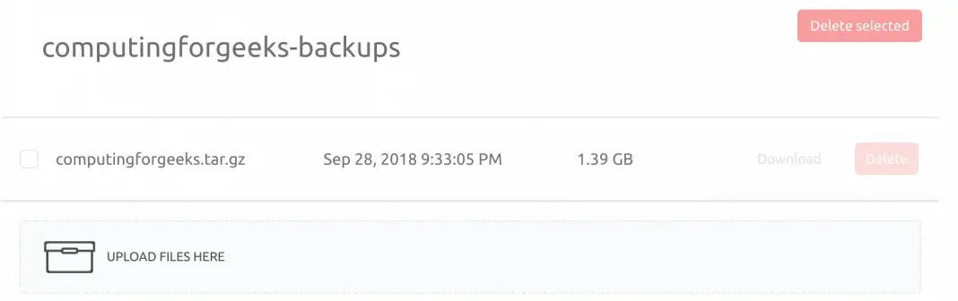 Backup Files To Scaleway Object Storage Using Aws Cli Computingforgeeks
