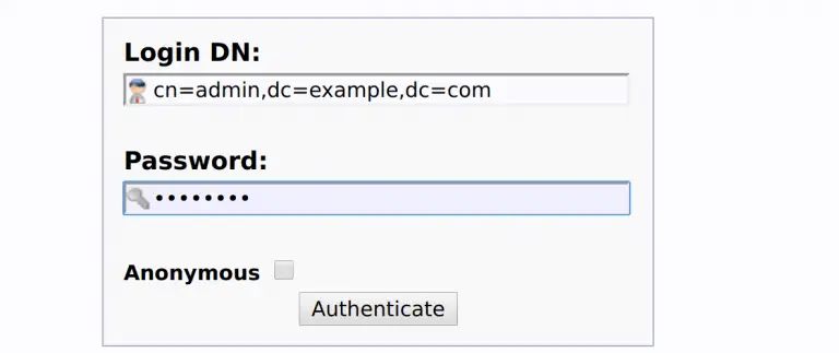 Install Openldap And Phpldapadmin On Ubuntu 220420041804