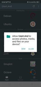 How to run Linux on Android without root using UserLAnd | ComputingForGeeks