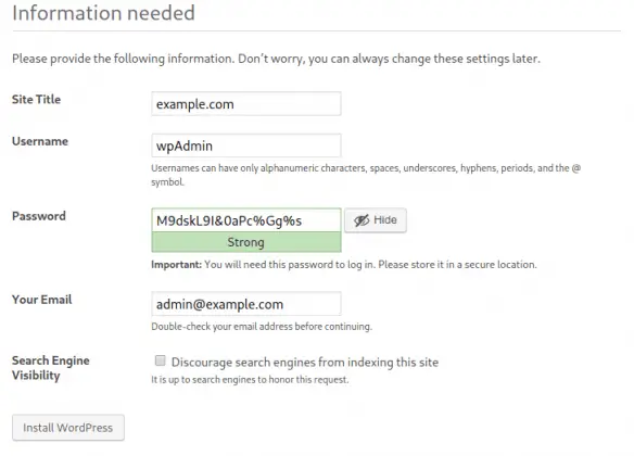 Set Up Wordpress With Nginx On Ubuntu Debian Computingforgeeks
