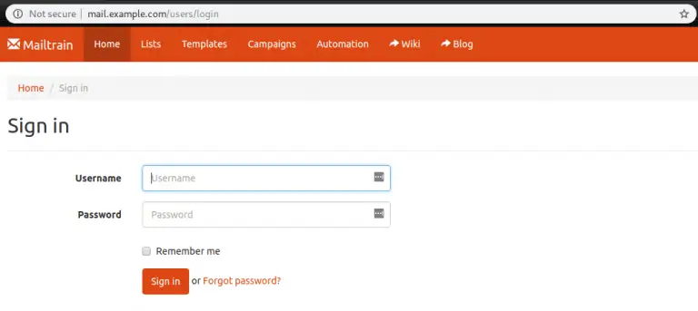 How to Install Mailtrain Newsletter Application on Ubuntu 18.04 LTS | ComputingForGeeks