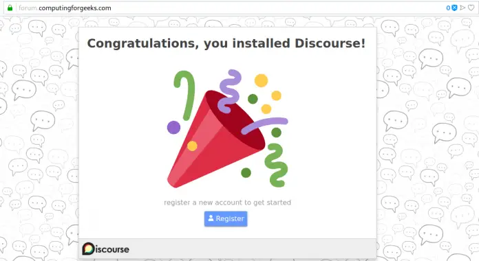 How To Install Discourse On Ubuntu 220420041804 Computingforgeeks