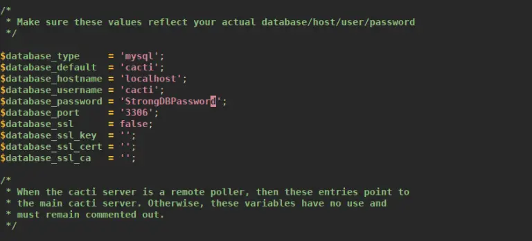 How To Install Cacti on RHEL 8 / CentOS 8 | ComputingForGeeks