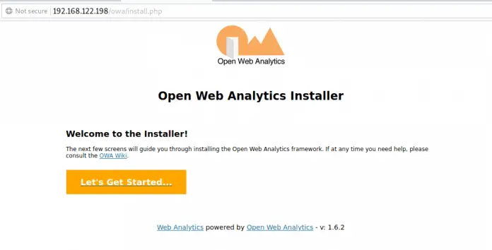Install Open Web Analytics on RHEL 8 / CentOS 8 | ComputingForGeeks