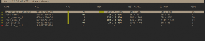 Monitor Docker Container Resources Using Ctop [Guide]