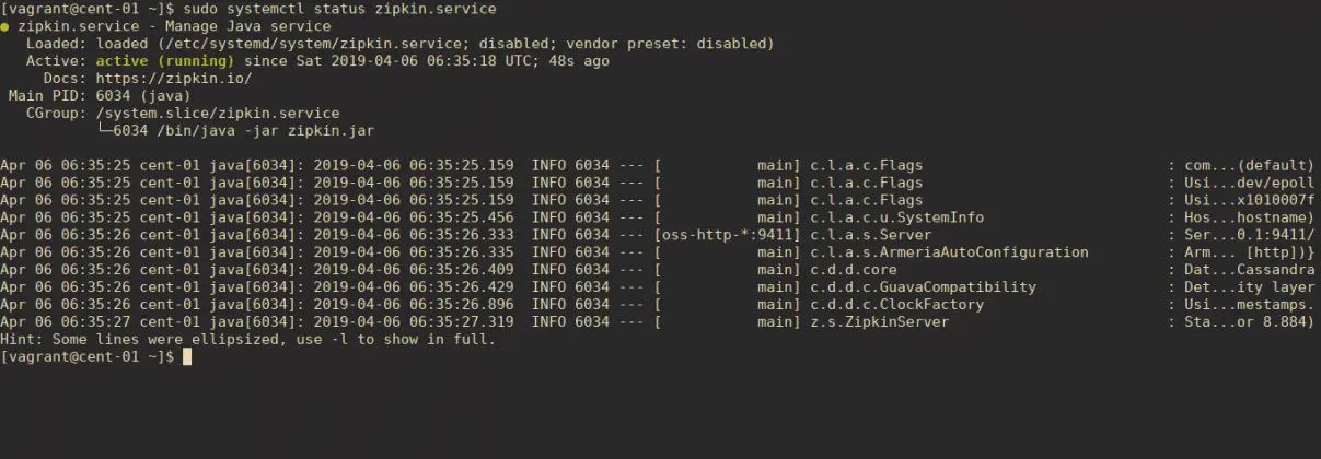 Install Zipkin tracing system on Ubuntu / Debian / CentOS ...