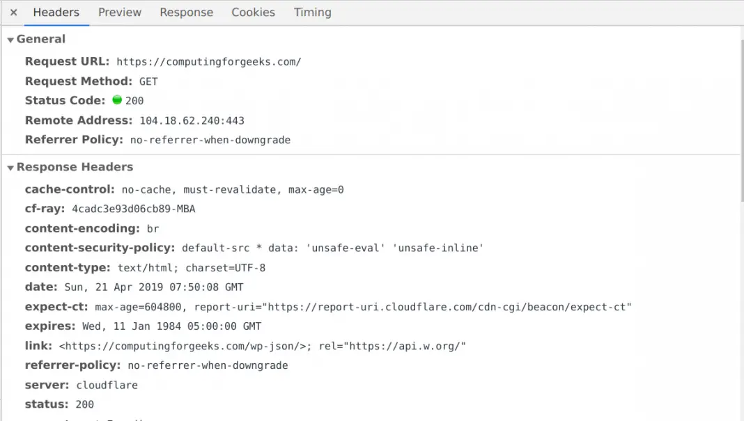 Hide X Powered By X Cf Powered By Php Headers In Nginx Computingforgeeks