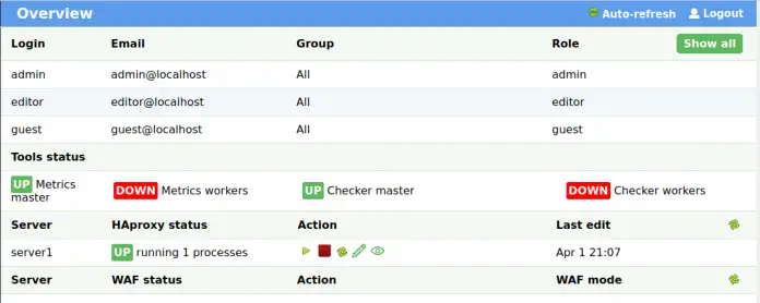 Manage HAProxy / Nginx / Apache from Web Interface using Roxy-WI | ComputingForGeeks