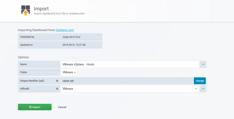 Monitor VMware ESXi with Grafana and Telegraf | ComputingForGeeks