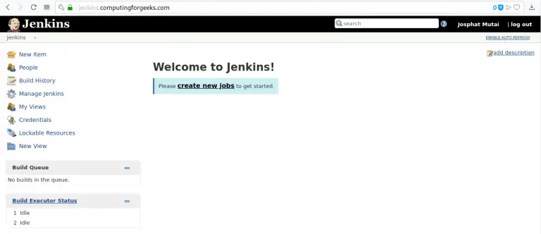 Configure Jenkins behind Nginx and Let's Encrypt SSL | ComputingForGeeks