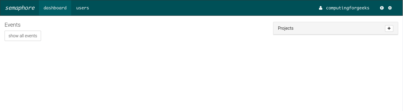 Install Semaphore Ansible Web Ui On Centos 7centos 8 Computingforgeeks