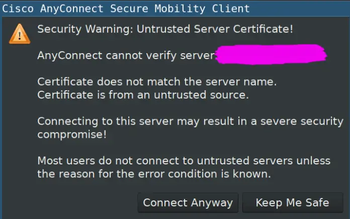 Install Cisco Anyconnect Vpn On Ubuntu Debian And Fedora Computingforgeeks