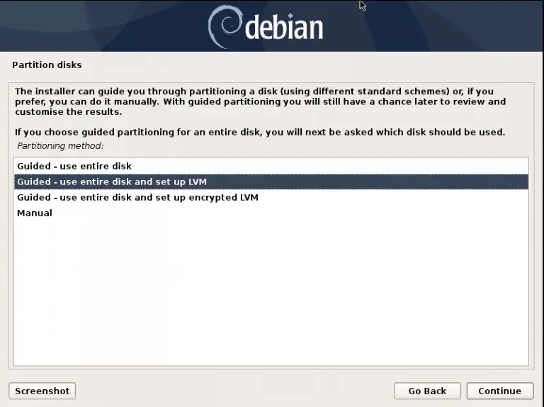 How To Install Debian 10 (Buster) with Screenshots | ComputingForGeeks