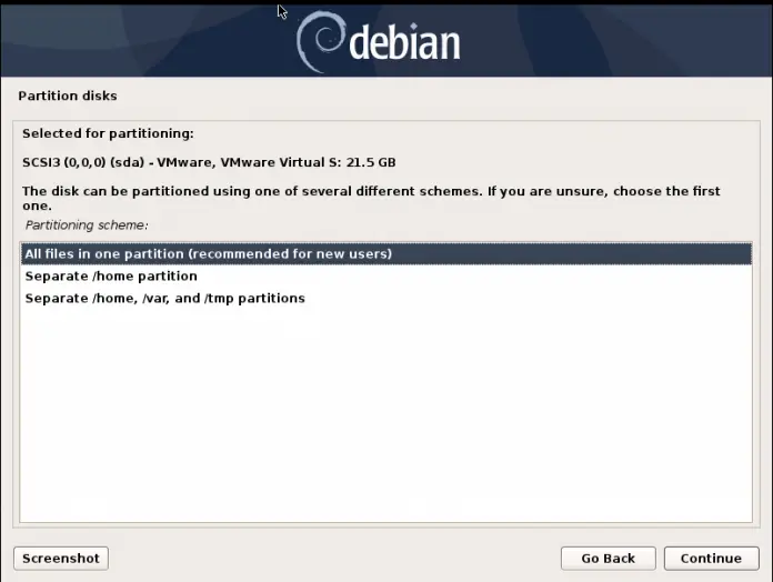How To Install Debian 10 (Buster) with Screenshots | ComputingForGeeks