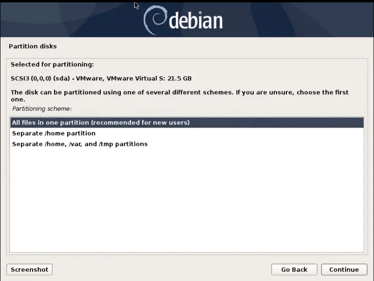 How To Install Debian 10 (Buster) with Screenshots | ComputingForGeeks