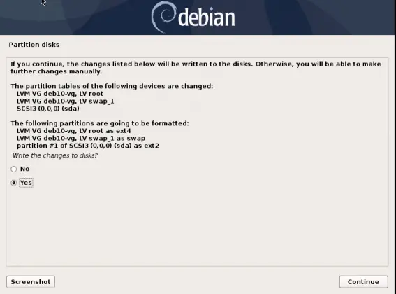 How To Install Debian 10 (Buster) with Screenshots | ComputingForGeeks