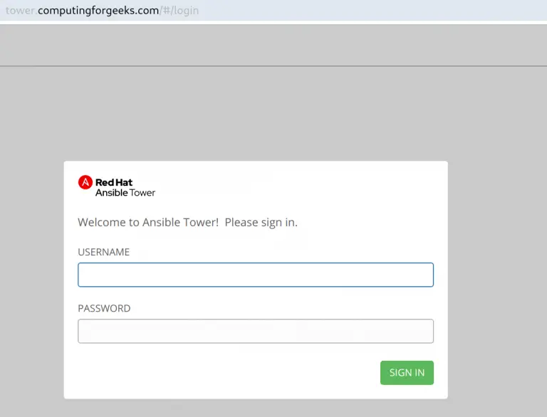 Install and Configure Ansible Tower on CentOS 7 / RHEL 7/8 ...