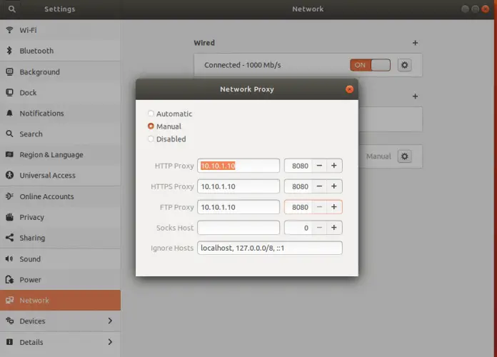 How To Set System Proxy On Ubuntu 220420041804 Computingforgeeks