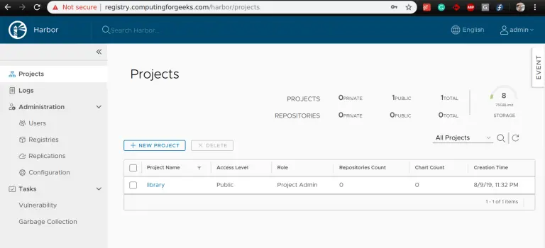 Install Harbor Registry on CentOS / Debian / Ubuntu | ComputingForGeeks