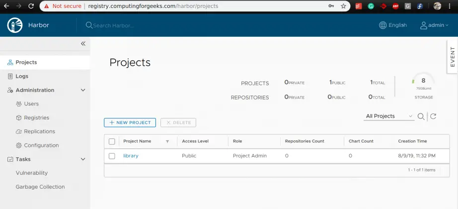 Install Harbor Registry on CentOS / Debian / Ubuntu | ComputingForGeeks