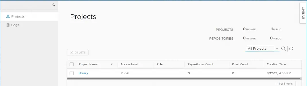Prevent users from Creating Projects in Harbor registry | ComputingForGeeks