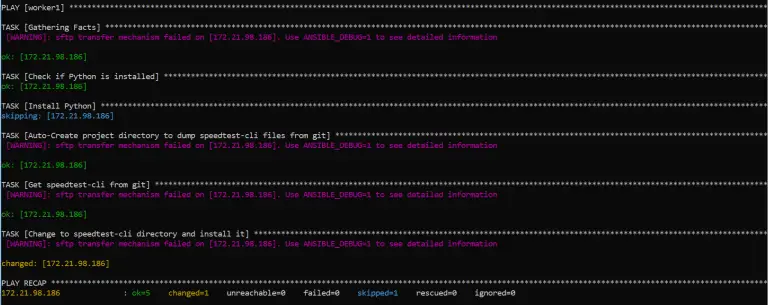 Install Speedtest Cli On Ubuntu Centos Debian Using Ansible Computingforgeeks