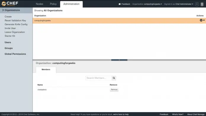 How To Setup Chef Infra Server on CentOS 8 / RHEL 8 | ComputingForGeeks