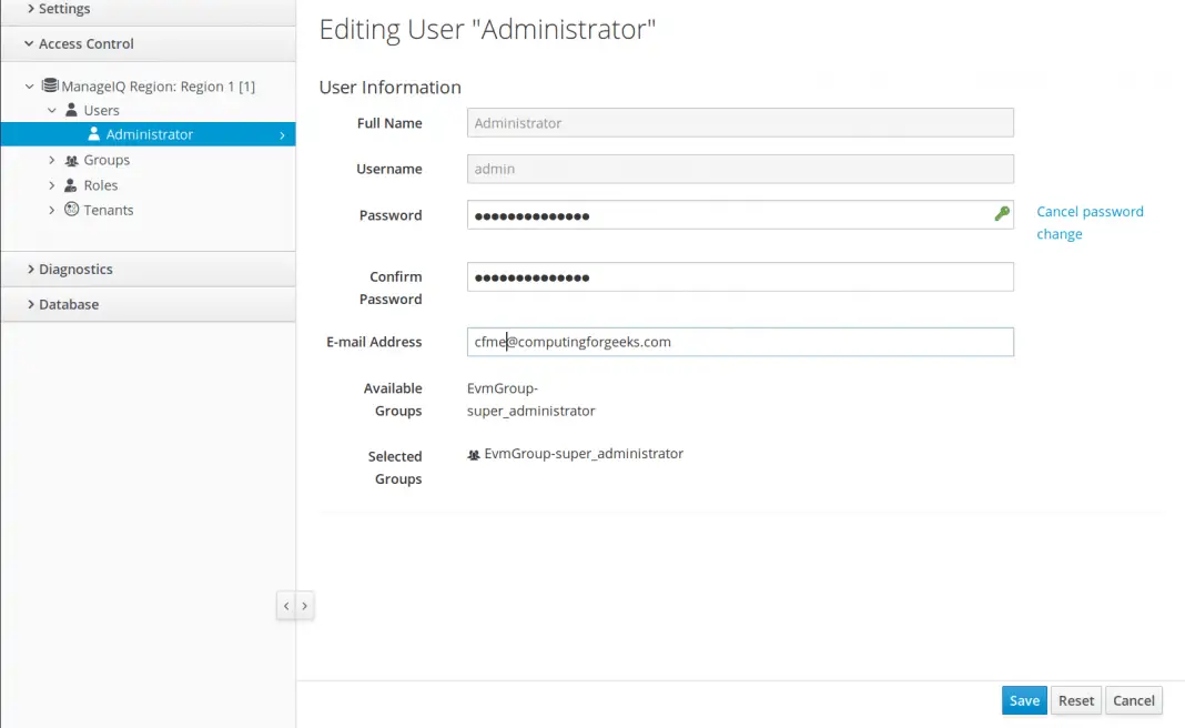 How To Install ManageIQ or CloudForms on OpenStack/KVM | ComputingForGeeks