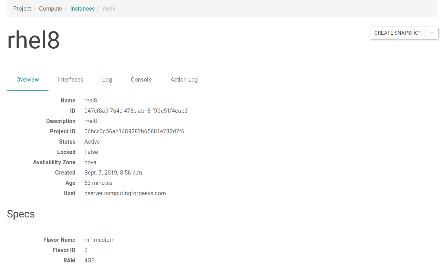 Configure Openstack Instances Autostart After Reboot Computingforgeeks