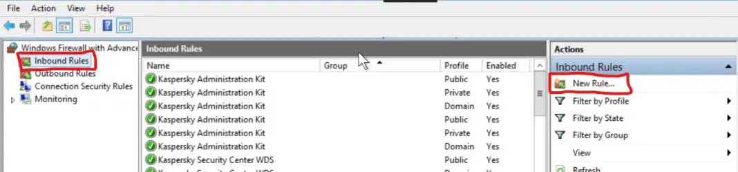 How To open a port in Windows Server Firewall | ComputingForGeeks
