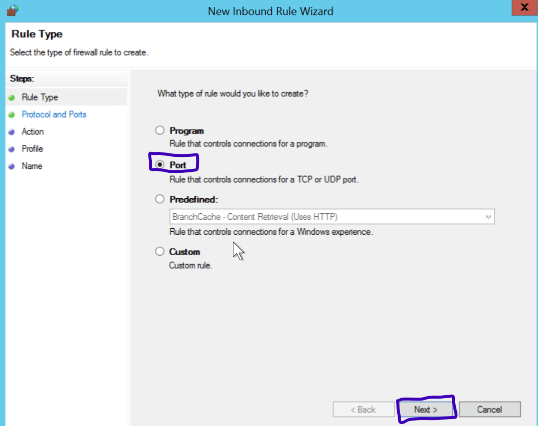 How To open a port in Windows Server Firewall | ComputingForGeeks
