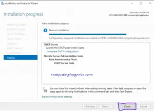 Install and Configure DHCP Server on Windows Server 2019 ...